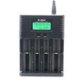 Soshine H4 4 slots LCD Li-ion/NiMH/ LiFePO4 Battery Charger for 18350 18650 (China Manufacturer ...