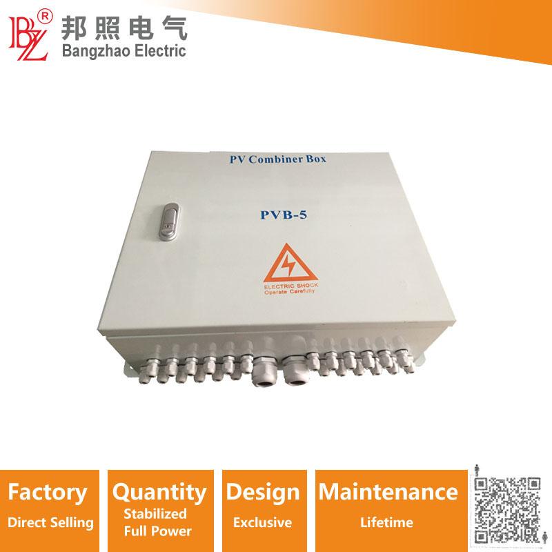 DC lightning protection 1500V DC combiner box with SPD and anti