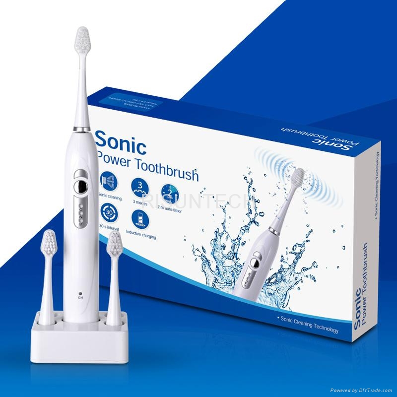 Rechargeable Sonic Power Electric Toothbrush - RST2030B - RISUN (China ...