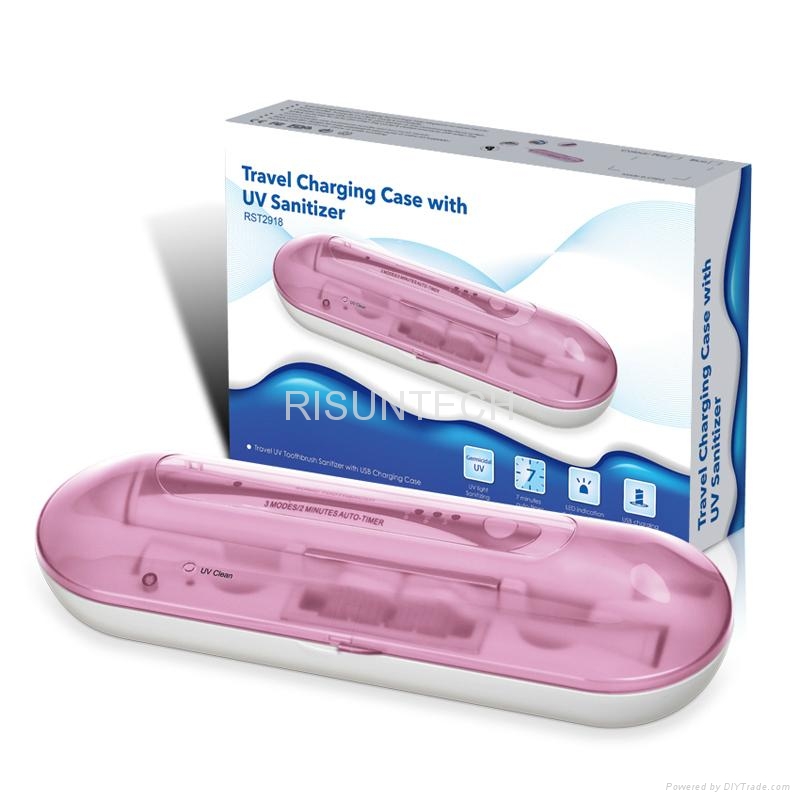 Rechargeable Sonic Power Toothbrush with UV Sanitizer Case - RST2032S ...