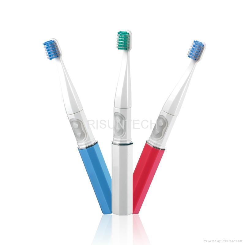Pocket Mini Battery Sonic Electric Pulse Toothbrush - RST2101 - RISUN ...