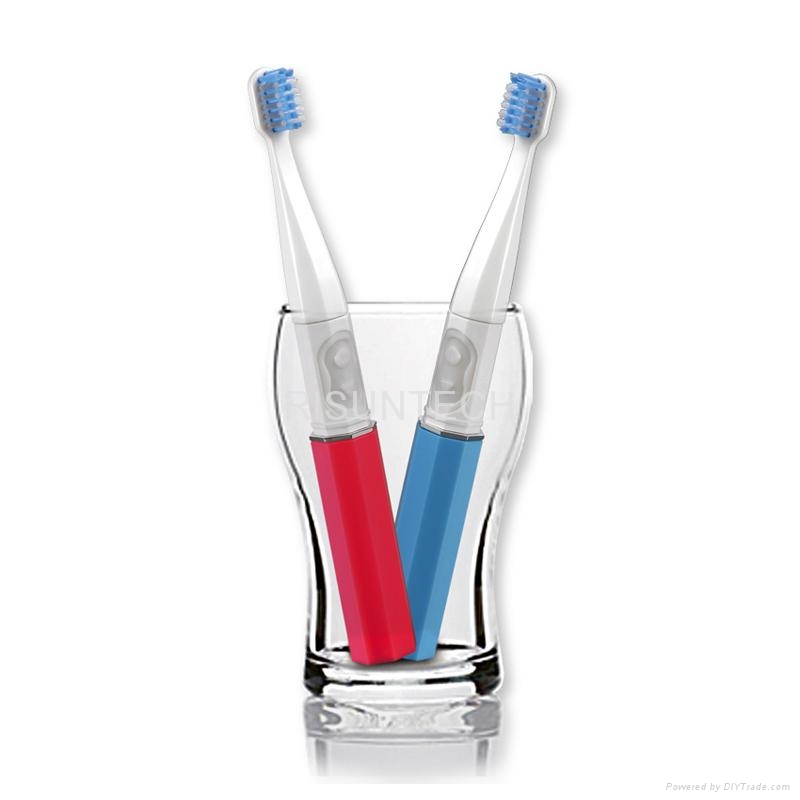 Pocket Mini Battery Sonic Electric Pulse Toothbrush - RST2101 - RISUN ...