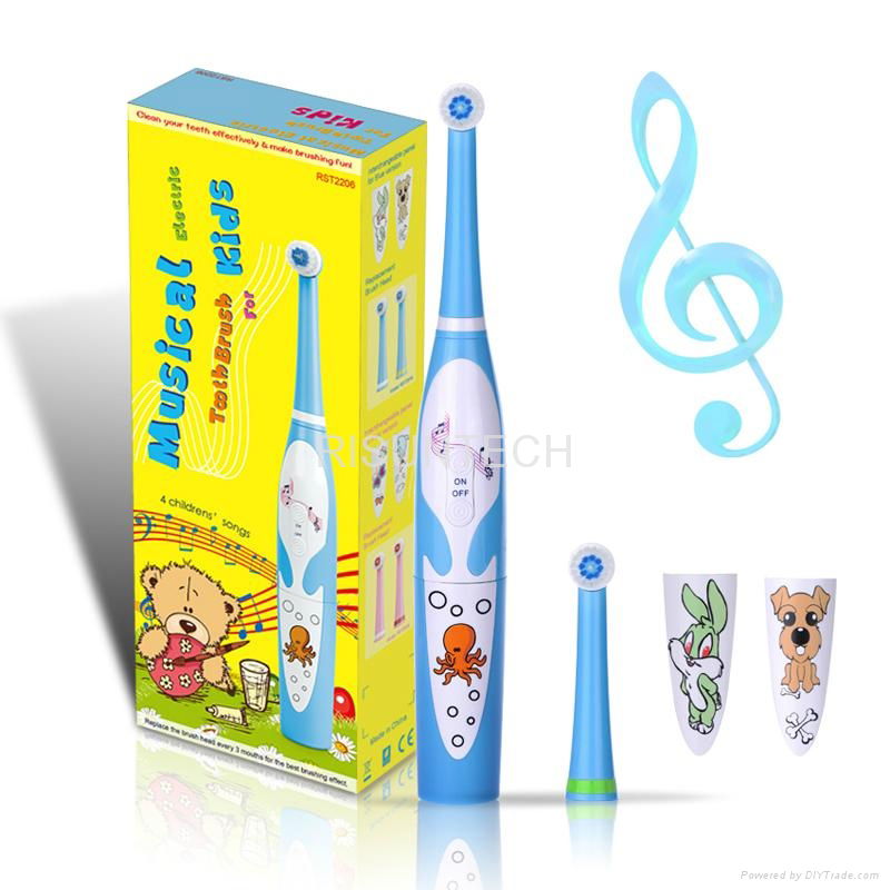Kids Oscillating Musical Electric Toothbrush - RST2206 - RISUN (China ...