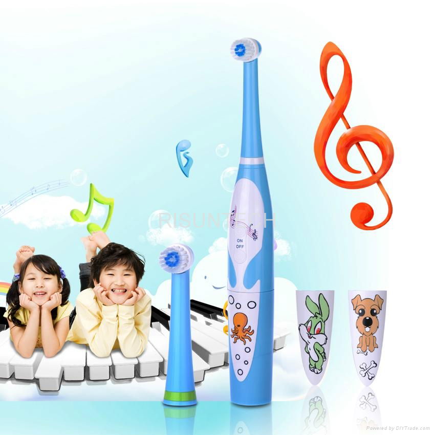 Kids Oscillating Musical Electric Toothbrush - RST2206 - RISUN (China ...