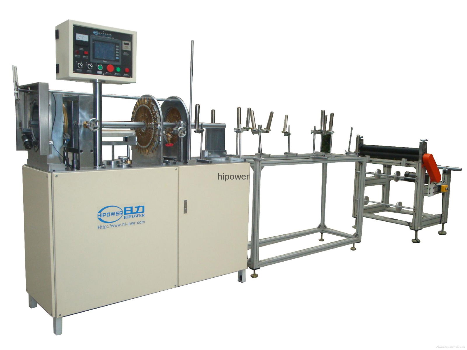 Transparent PET& PVC cylinder tube forming machine - HY-200H0 - hipower ...