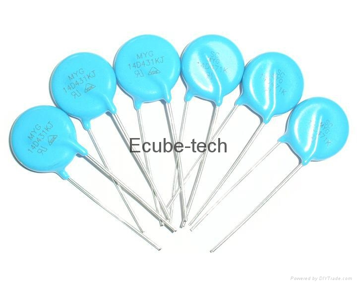 MOV Metal Oxide Varistor - 05D,07D,10D,14D - Ecube-tech (China ...