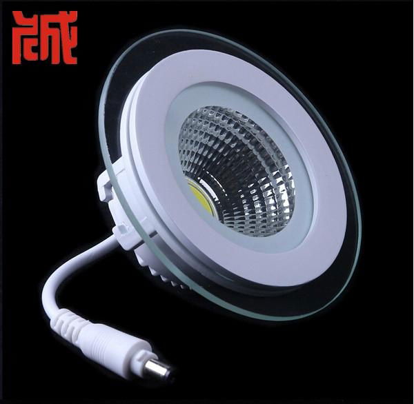 200mm COB led glass panel light 15w for ceiling lighting - SC-BCOB-Y ...