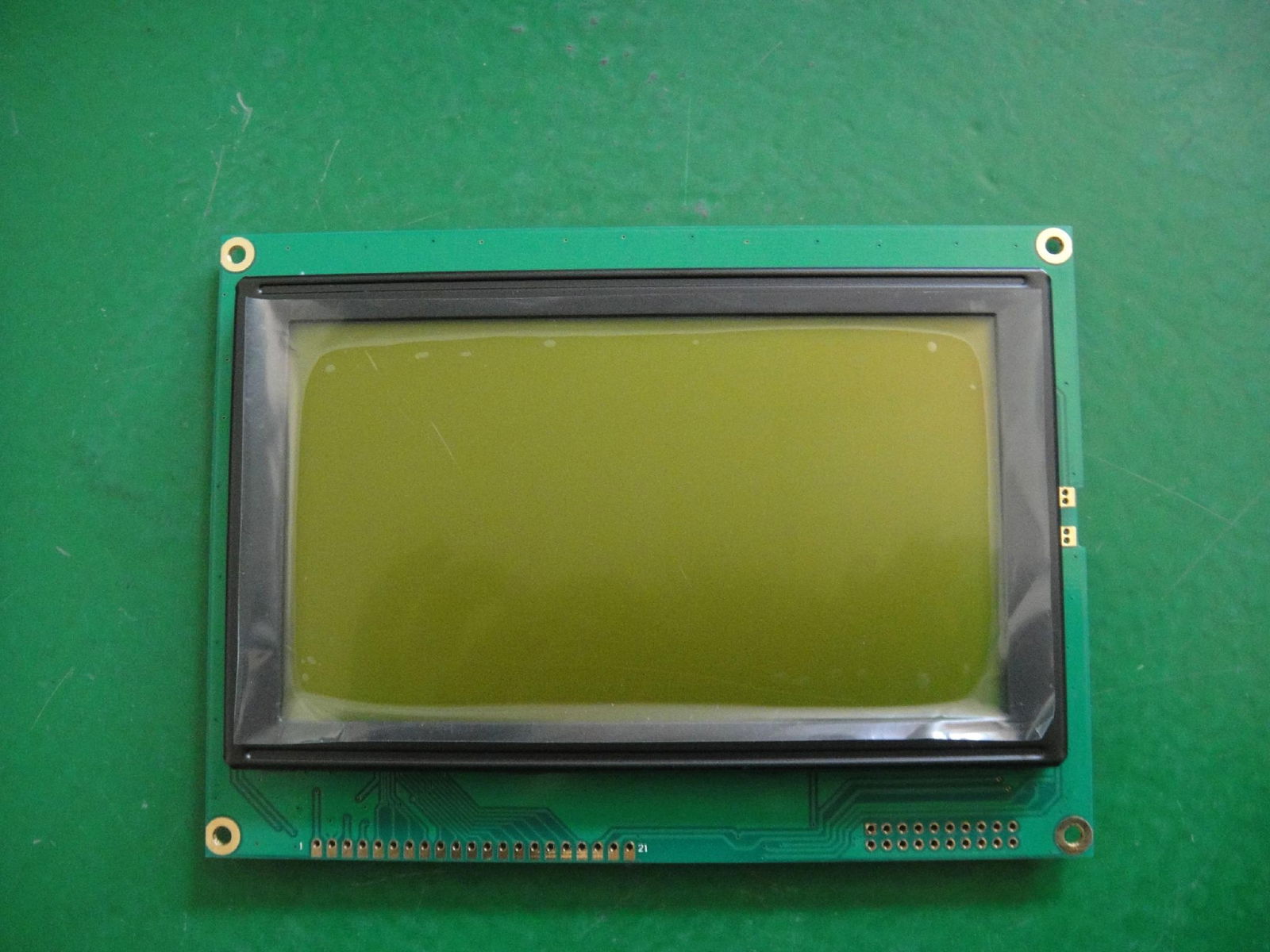 240128 240X128 lcd display graphic module sreen control T6963C yellow ...