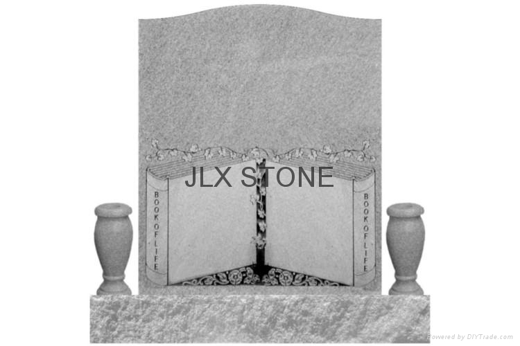 Granite book design headstones - JLX-14 - JLX (China Manufacturer ...