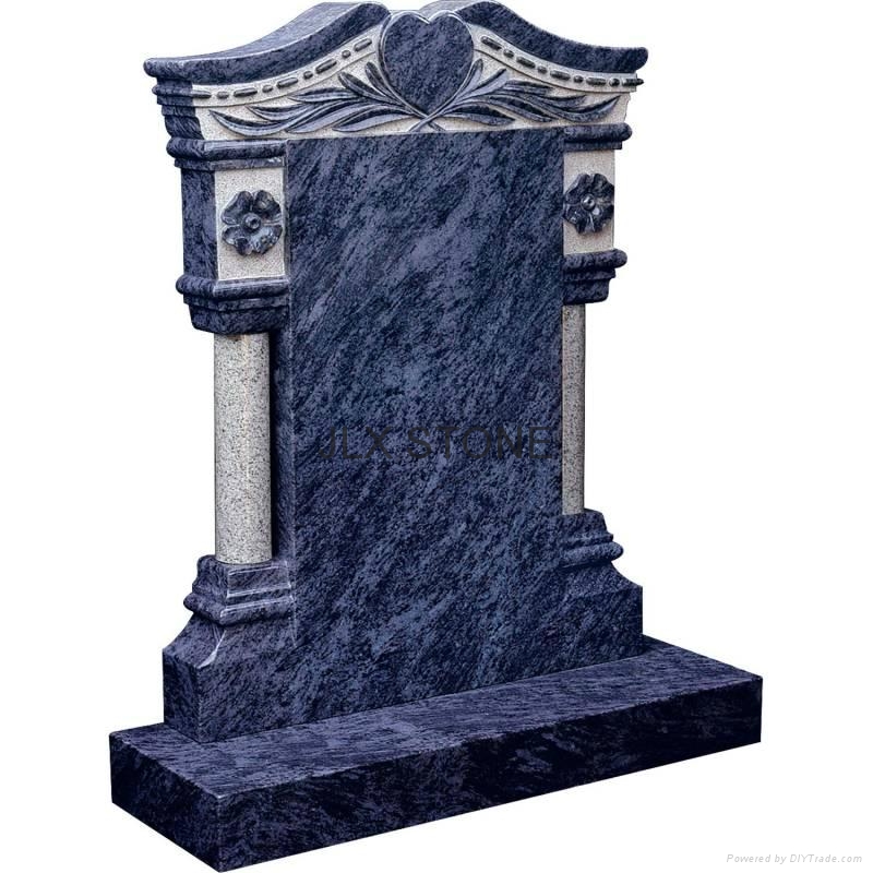 Granite column temple design tombstones - JLX-15 - JLX (China ...