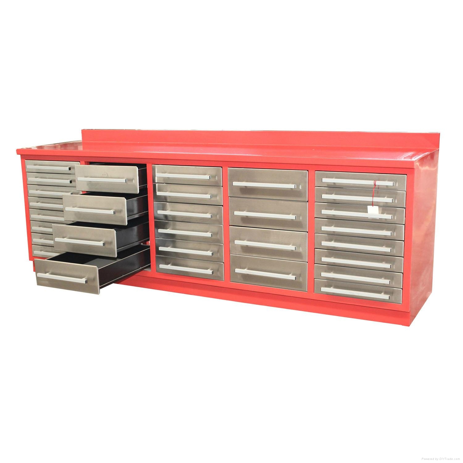 Manufacture heavy duty steel workshop bench with drawer - 2850 - ADM ...