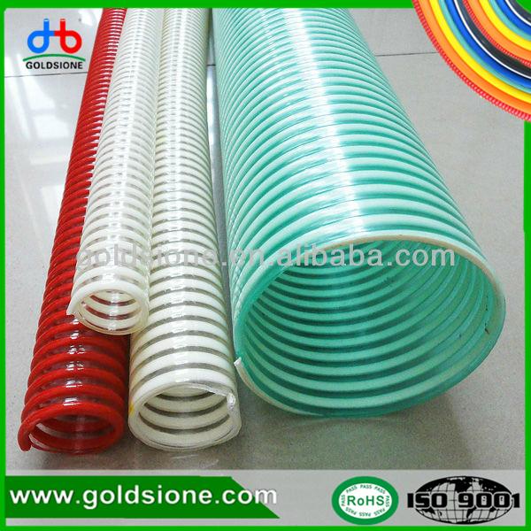 pvc spring reinforced suction hose - PSH - Goldsione (China ...