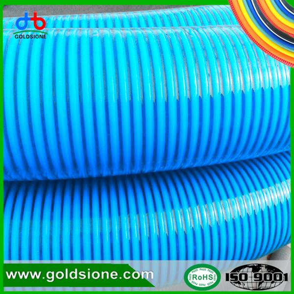 pvc spring reinforced suction hose - PSH - Goldsione (China ...