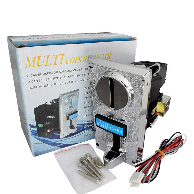 Coin Operated Timer Control Device With Coin Selector And Timer Board For