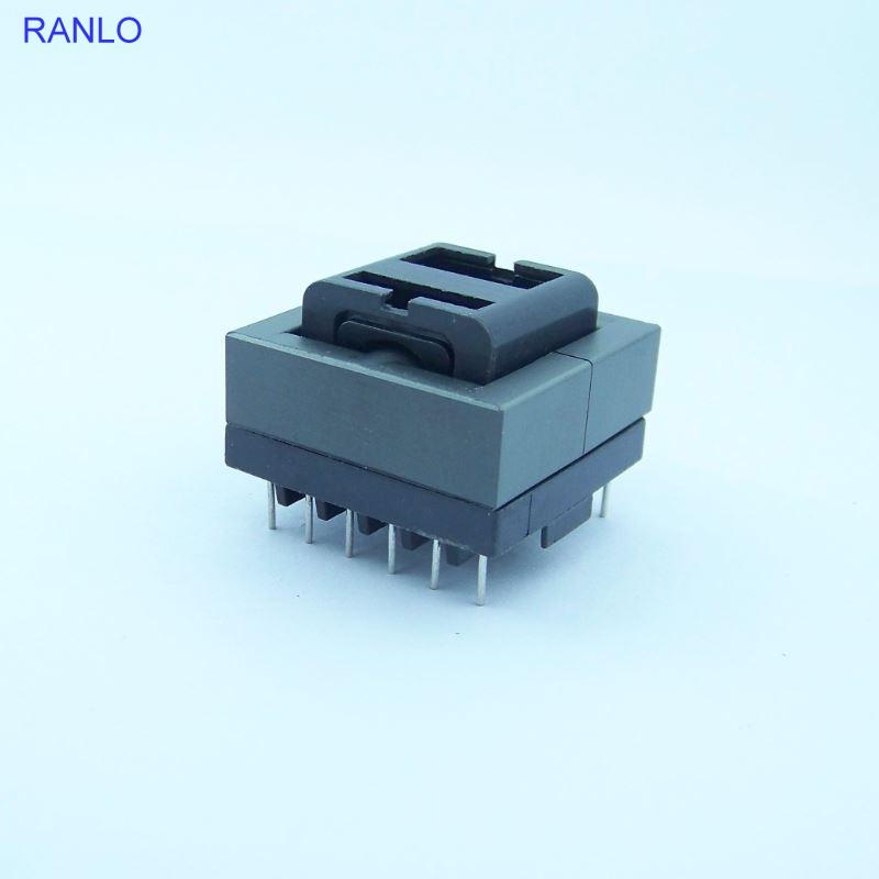 ETD34 horizontal LLCR transformer Bobbin 6+6pin high quality TDG Soft magnetic - RANLO (China ...
