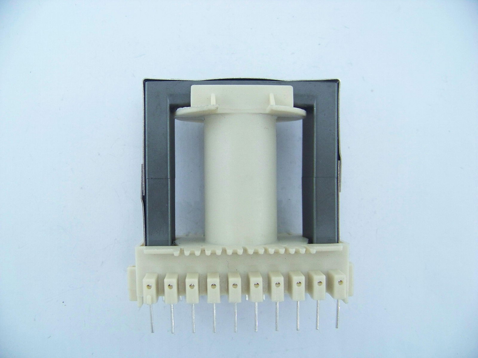ETD49 transformer bobbin vertical 10+10pin PC40 ferrite core - China