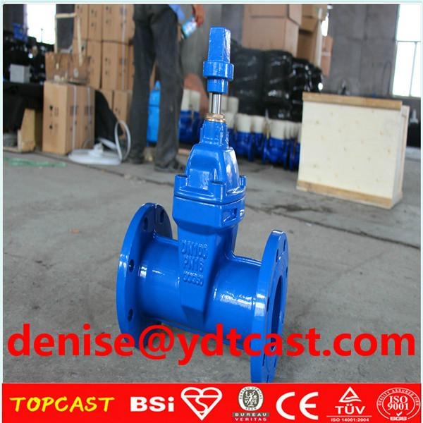 Cast iron blue gate vavle - GV-2 - YDT (China Manufacturer) - Valves ...