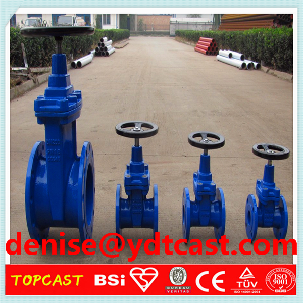 Cast iron blue gate vavle - GV-2 - YDT (China Manufacturer) - Valves ...