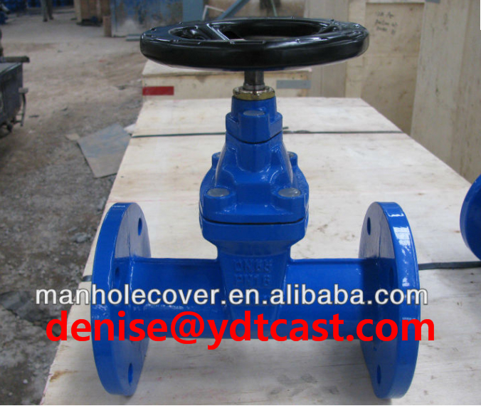 Cast iron blue gate vavle F4 - GV-3 - YDT (China Manufacturer) - Valves ...