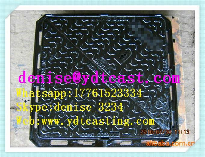 Ductile cast iron jrc 12 carriageway manhole cover - MC-12 - YDT (China ...