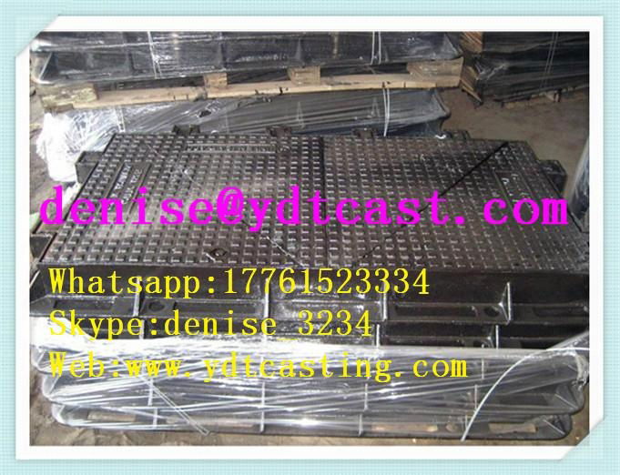 Ductile cast iron jrc 12 carriageway manhole cover - MC-12 - YDT (China ...