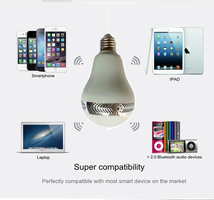 App Control Music Timer Group Bluetooth Speaker LED Light Bulb ...