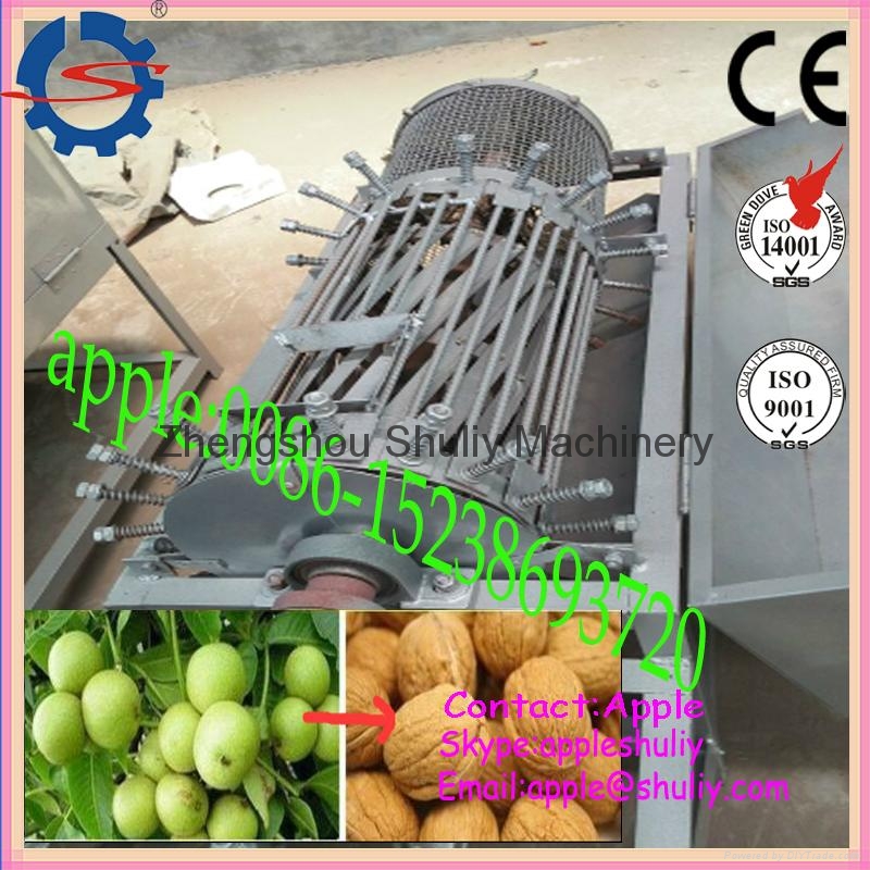 2016 new product green fresh walnut peeling machine - SL-A (China ...