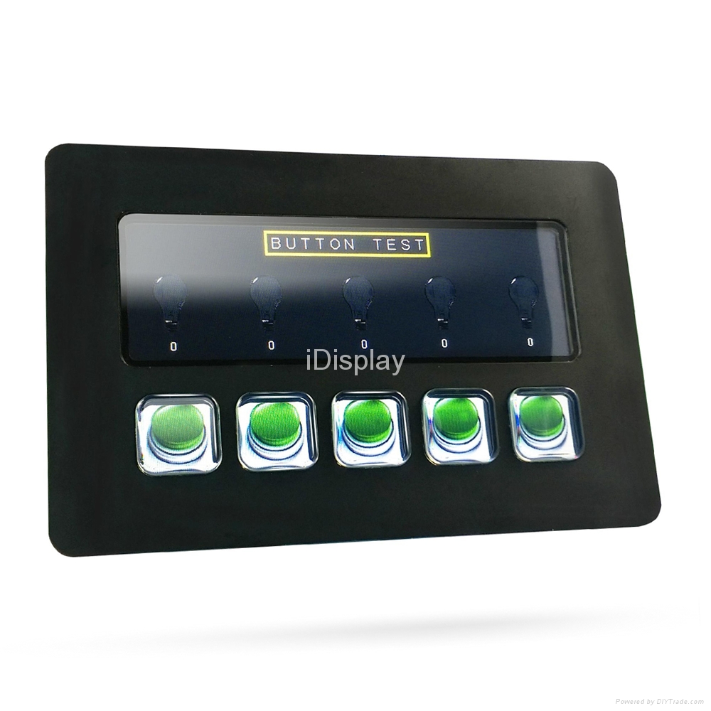 iDisplay 4.3" 1x5 TFT Display Push Button (IF43BN-1501) (Taiwan ...