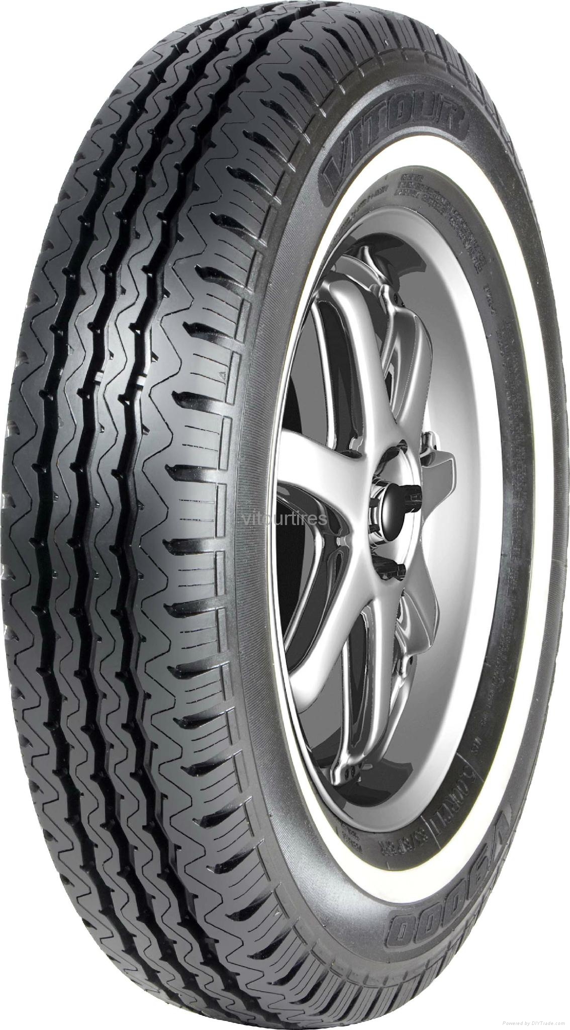 White side wall LTR Tires - 195R14C 195R15C - Vitour brand, Cruiser ...