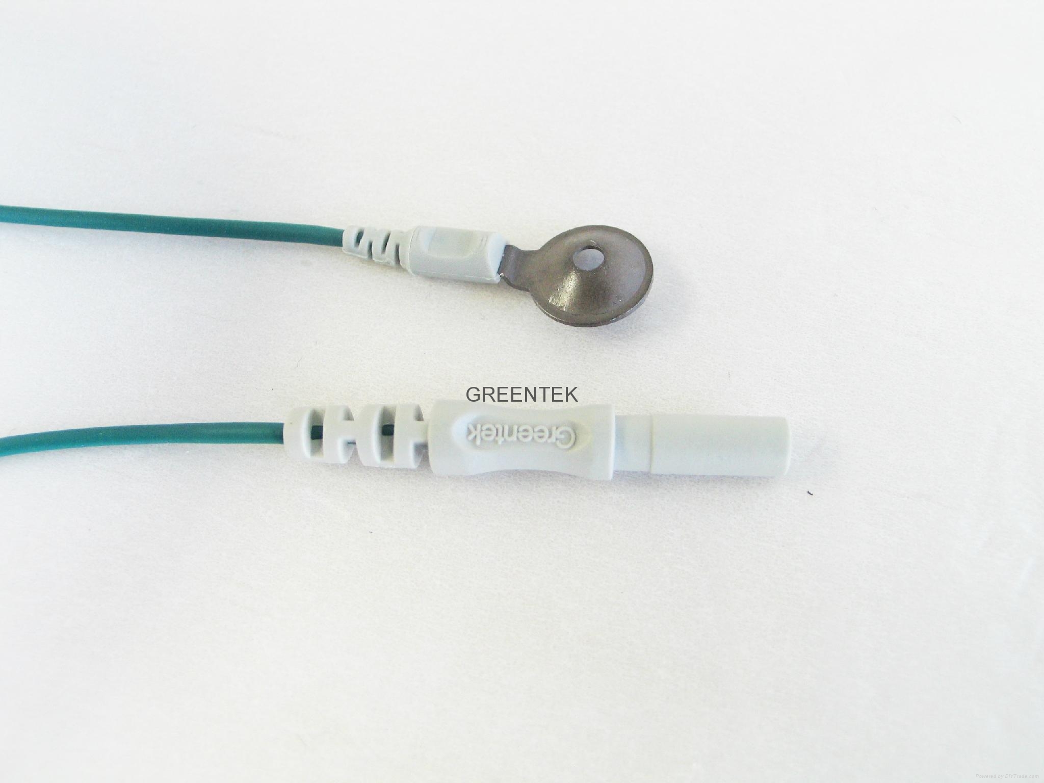 Greentek Coated Silver-Silver Chloride EEG electrodes - China