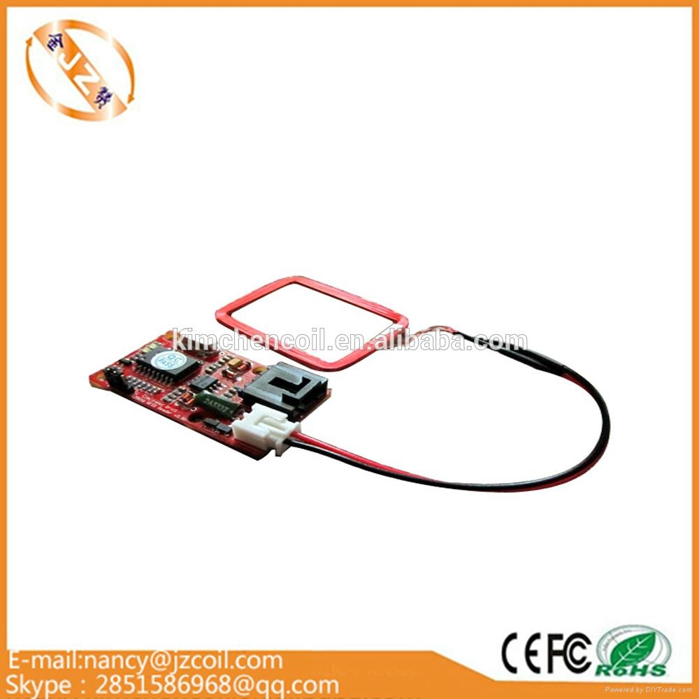 13.56 mhz rfid wire coil rfid antenna coil with JST connector - jz ...