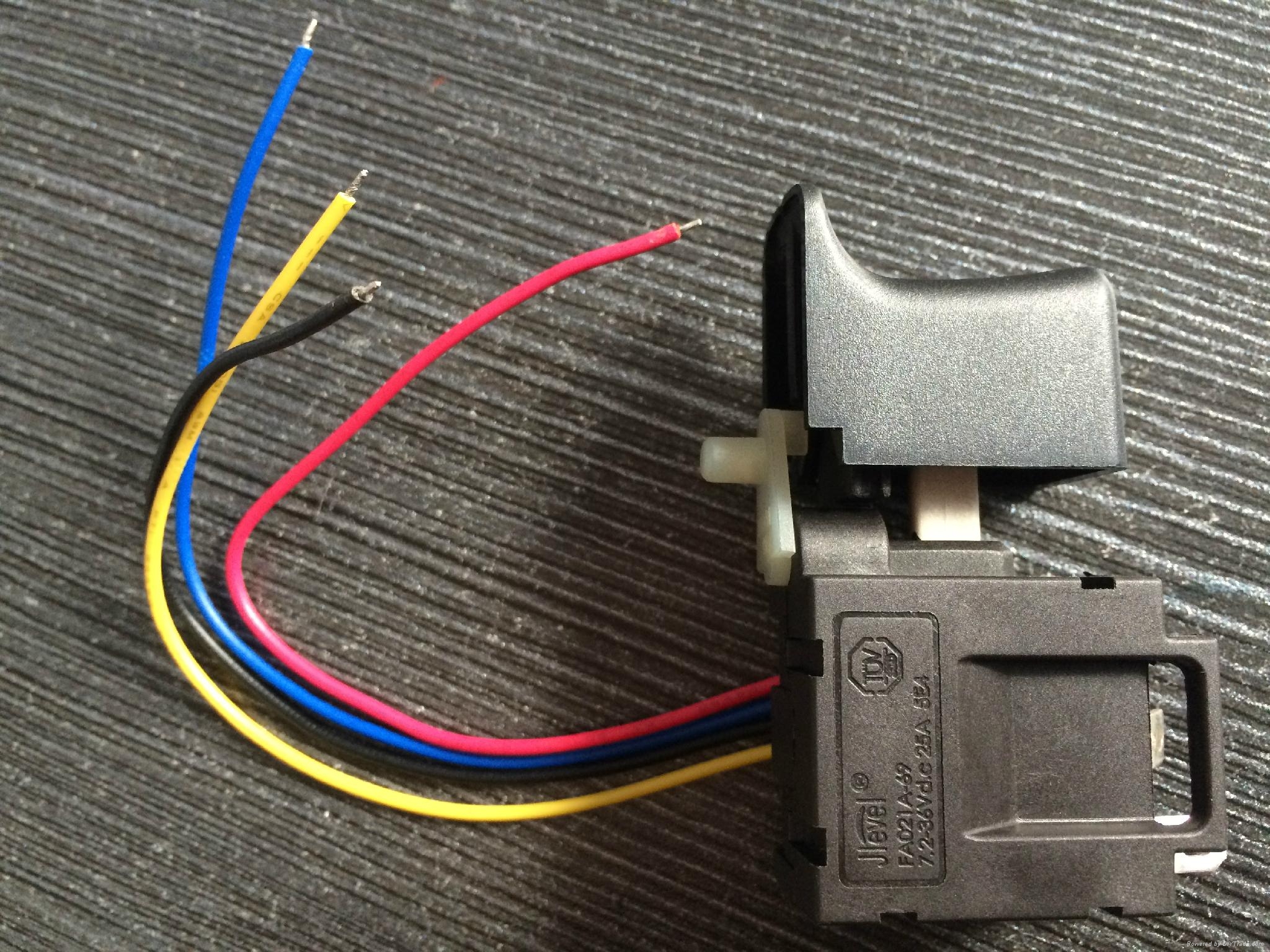 DC electric power tool switch - FA021A-60 - JLEVEL (China Manufacturer ...