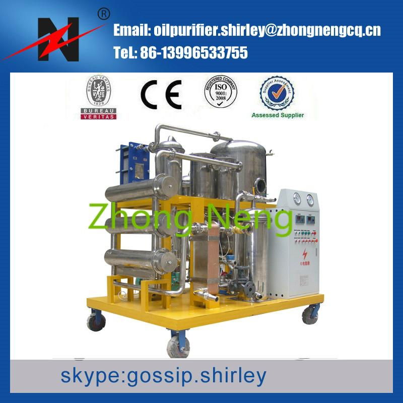 Used Cooking Oil Purification Oil Filtration Machine - COP - Zhongneng ...
