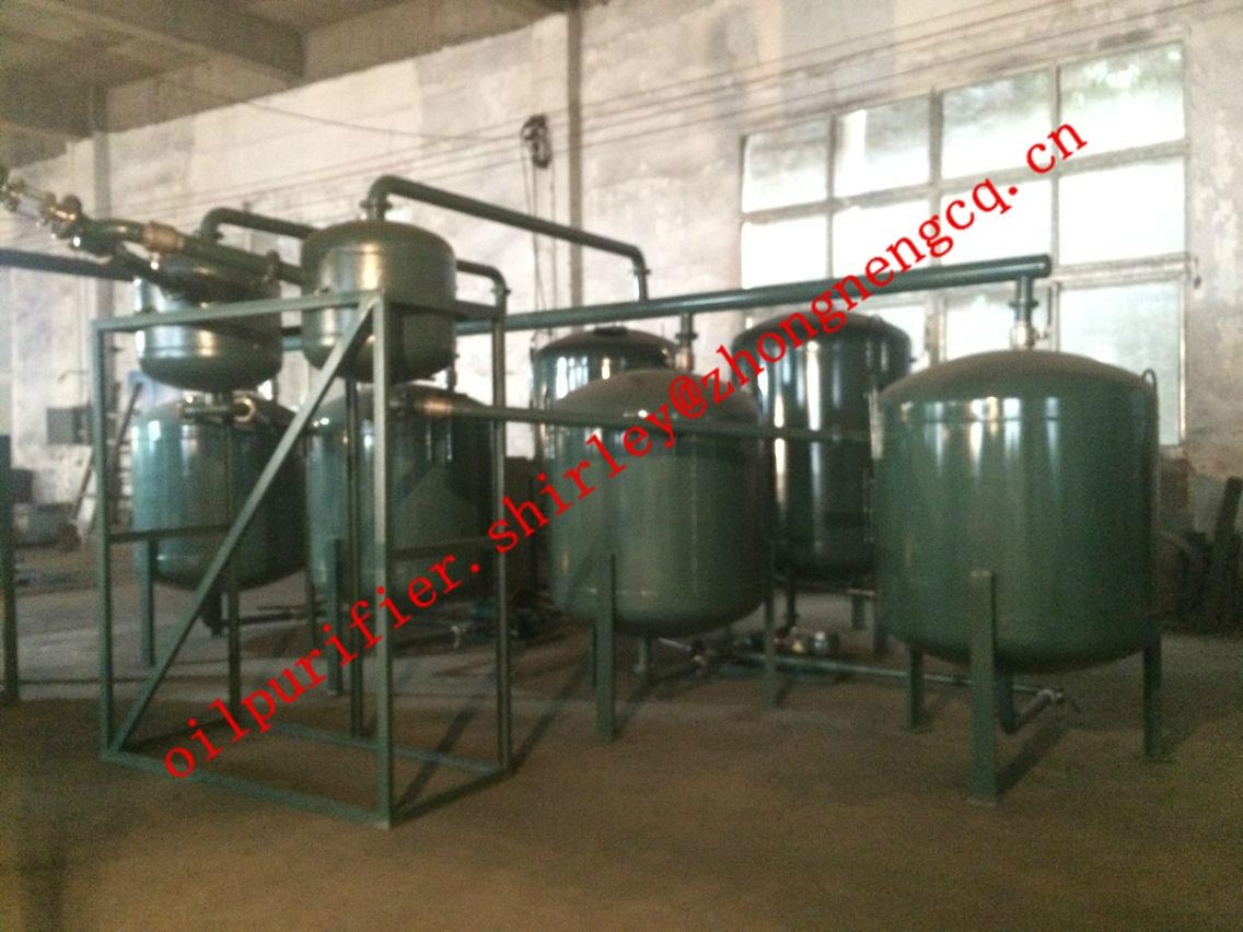 Waste Lubricant Oil Distillation System to Base Oil Machine - BOD ...