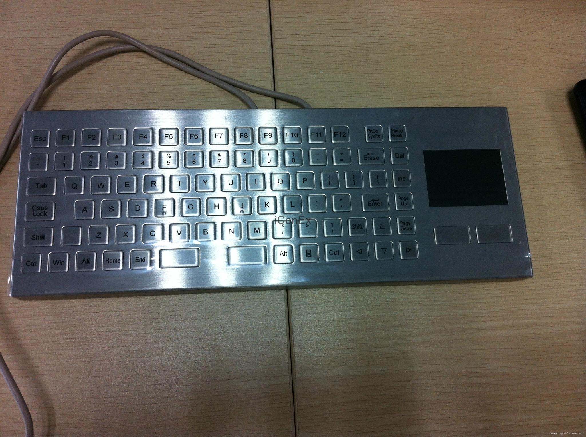 Explosion proof computer intrinsic safety metal PC keyboard - China