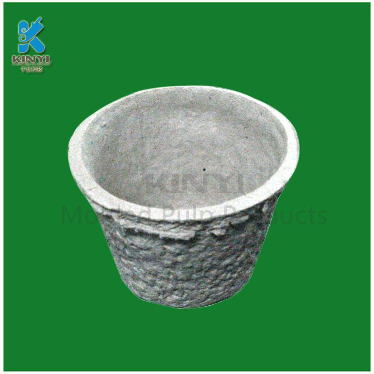 Wholesale biodegradable waste pulp mould flower pot - KY-9 - KINYI ...