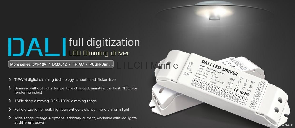 DALI driver - LT-401-CC - LTECH (China Manufacturer) - LED Lighting ...