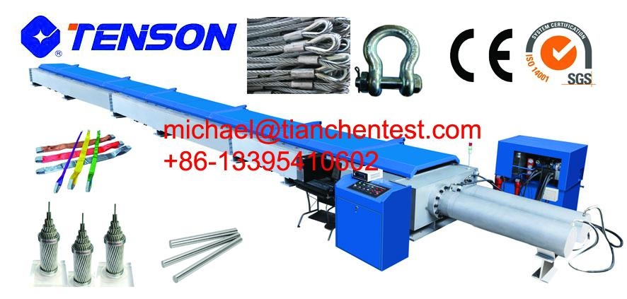 wire rope horizontal tensile testing machine - WLW - TENSON (China ... wire rope horizontal tensile testing machine - WLW - TENSON (China ...