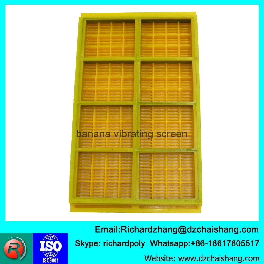 Banana vibrating screen mesh , shale shaker screen , linear sieve panel ...