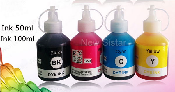 New Tank for Brother's printer DCP-T300 compatible dye ink and pigment ...