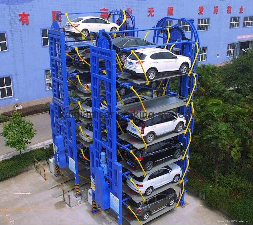 rotary parking system,smart parking system ,rotary car parking garage ...