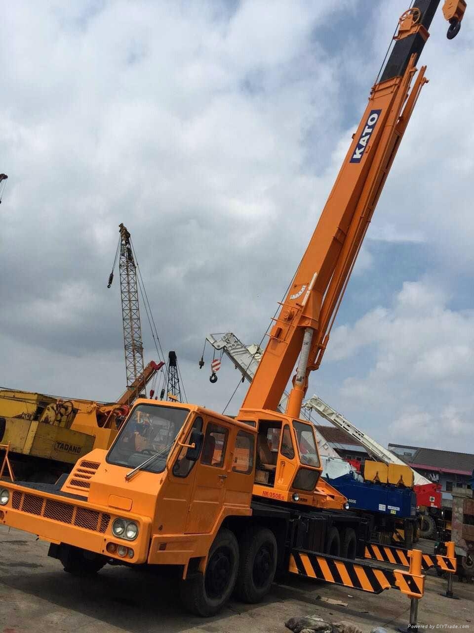 Used Crane 35 Ton of Kato With Mitsubishi Engine - NK350E - KATO (China ...