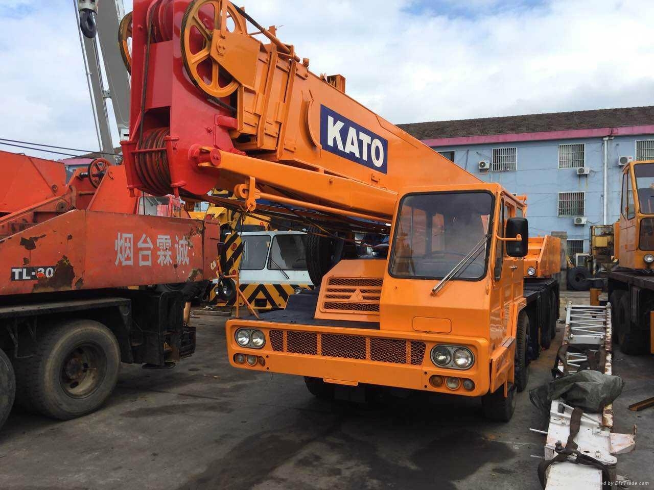 Used Crane 35 Ton of Kato With Mitsubishi Engine - NK350E - KATO (China ...