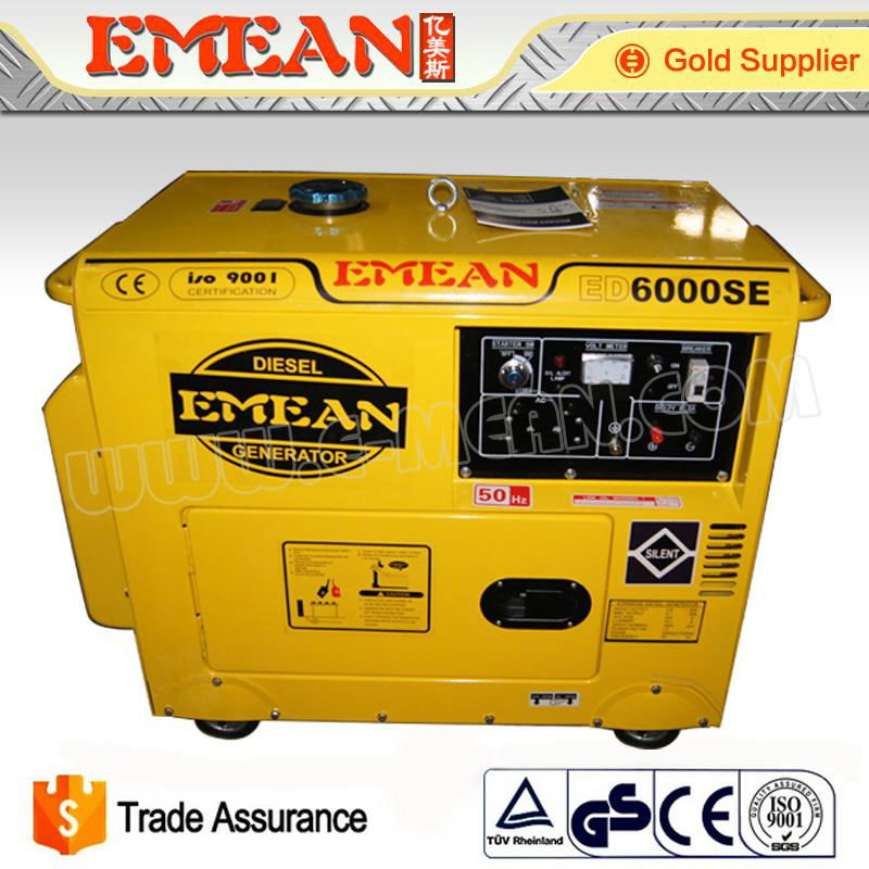 5kw Silent Diesel Generator 12 Months Warranty - ED6000SE - EMEAN ...