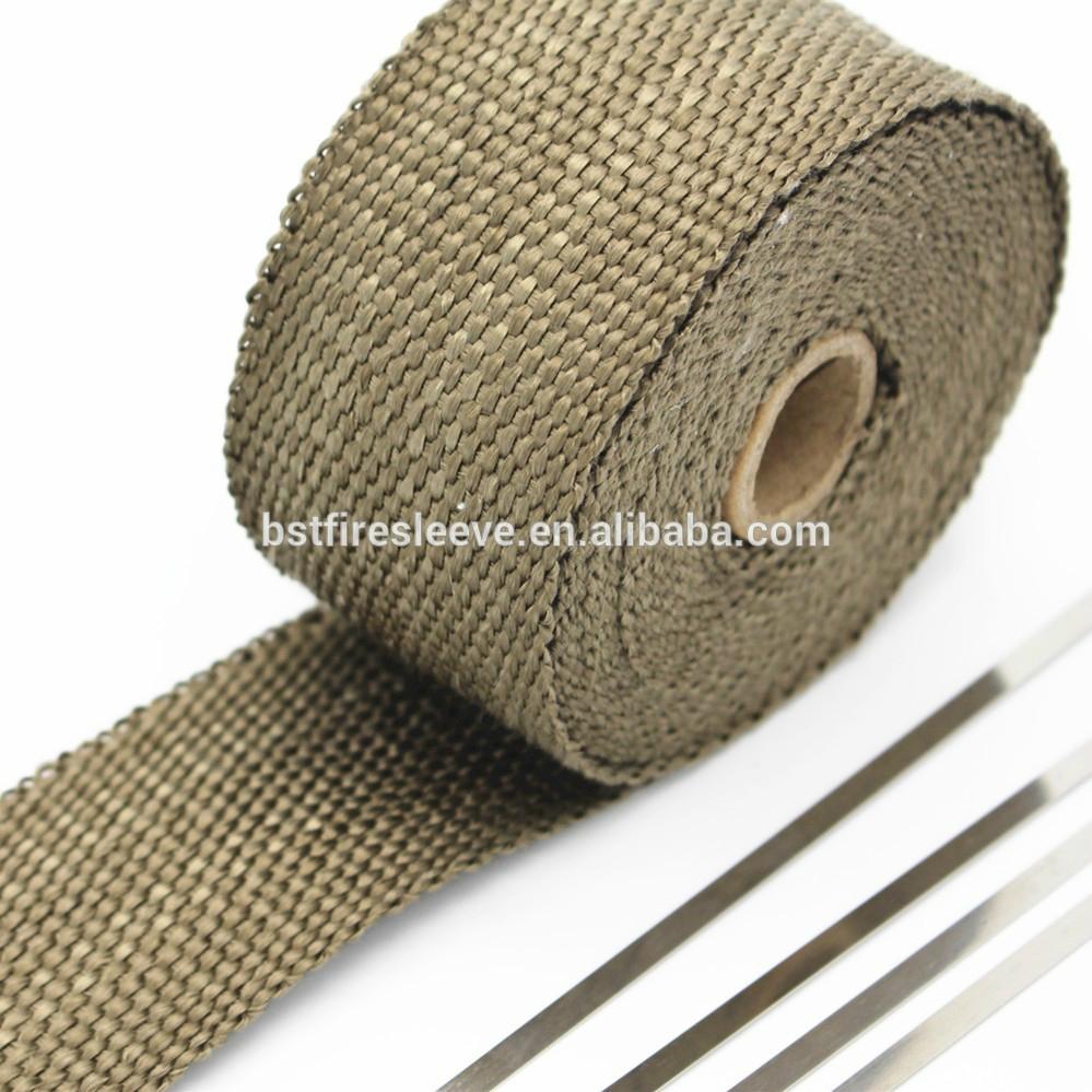 Basalt Fiber Titanium Heat Wrap Tape - BST-BT - BSTFLEX (China ...