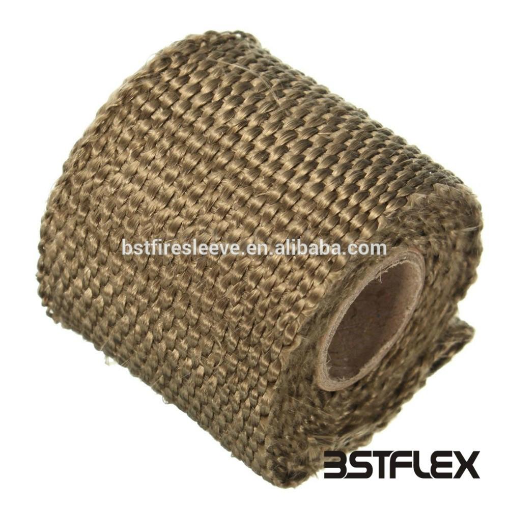 Basalt Fiber Titanium Heat Wrap Tape - BST-BT - BSTFLEX (China ...