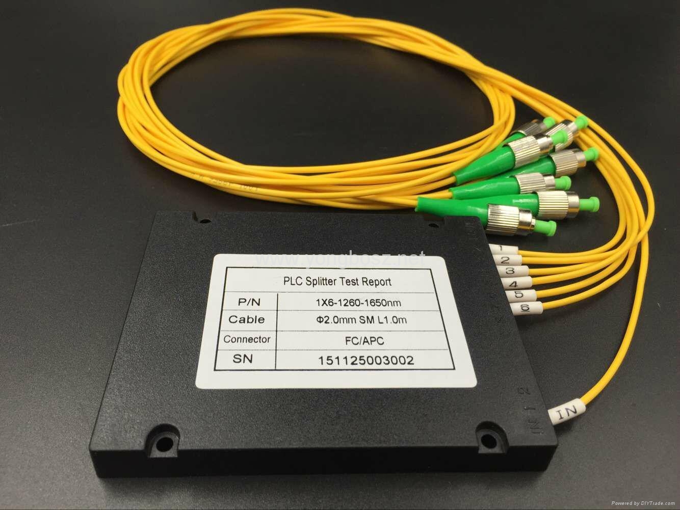 PLC splitter - 1x6 PLC - YB (China Manufacturer) - Other Communication ...