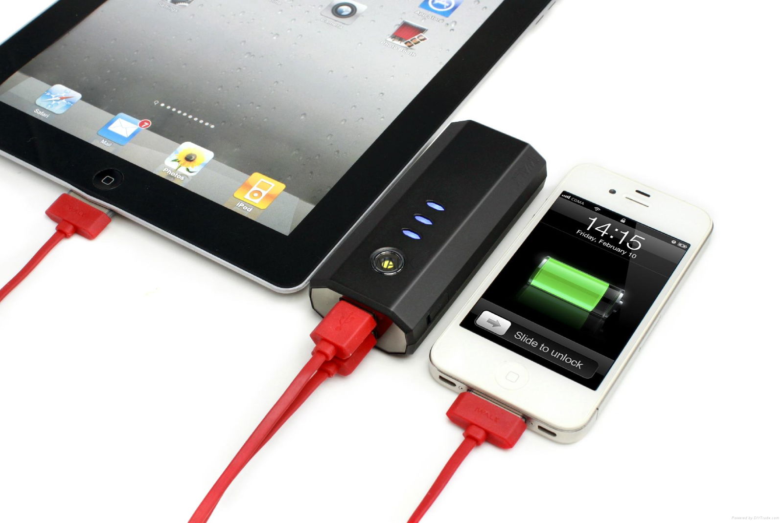 5,200mAh Dual USB Rechargeable Universal Backup Battery - UBE5200d ...