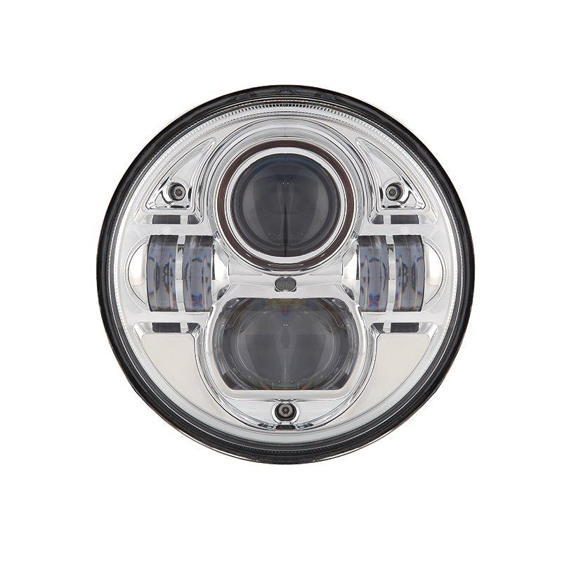 7 INCH CARBON BLACK LED HEADLIGHT PAIR - 7073 - NOKPRO (China ...