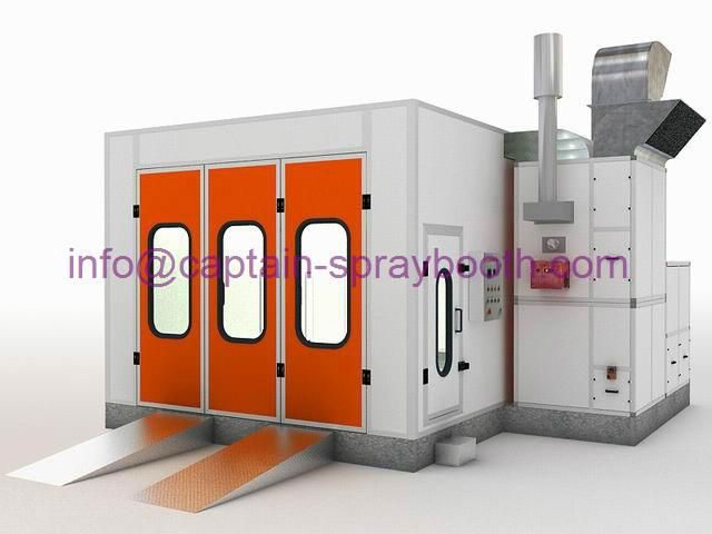 Auto spray paint booth, drying chamber - Captain-E10R - Captain (China ...